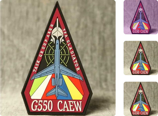 Order Custom PVC Patches No Minimum | Personalized PVC Patches